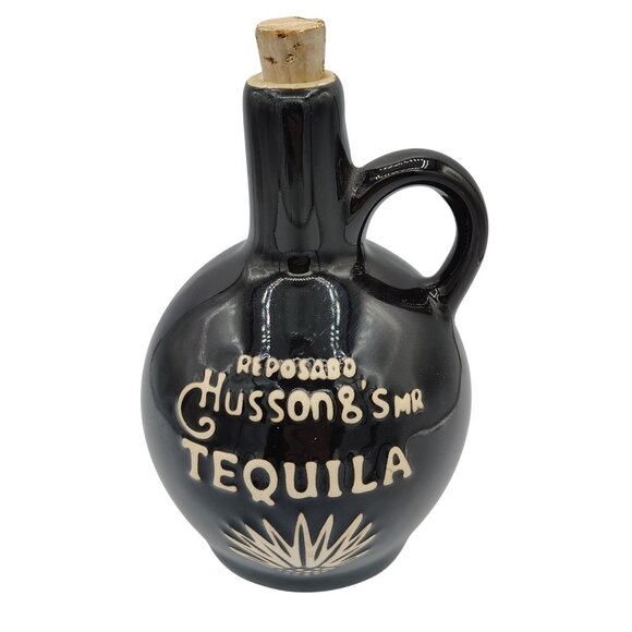 Hussong’s | Accents | Vintage Hussongs Reposado Tequila Ceramic Bottle ...